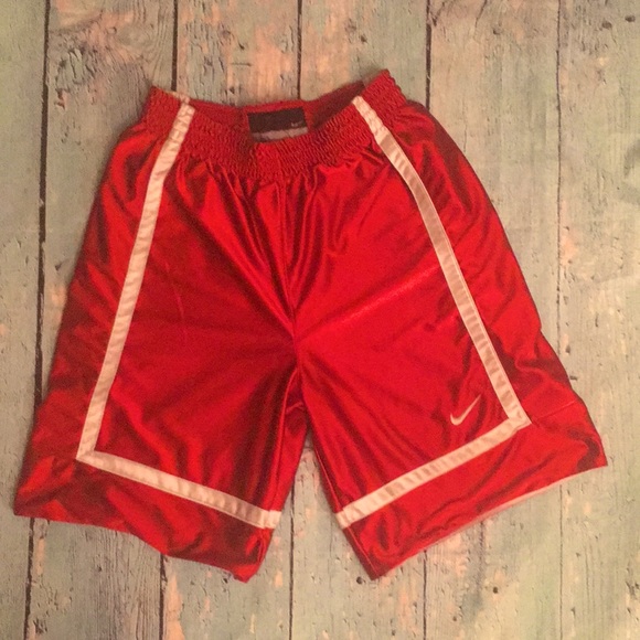Shorts | Mens Nike Reversible Red And White Athletic Shorts | Poshmark